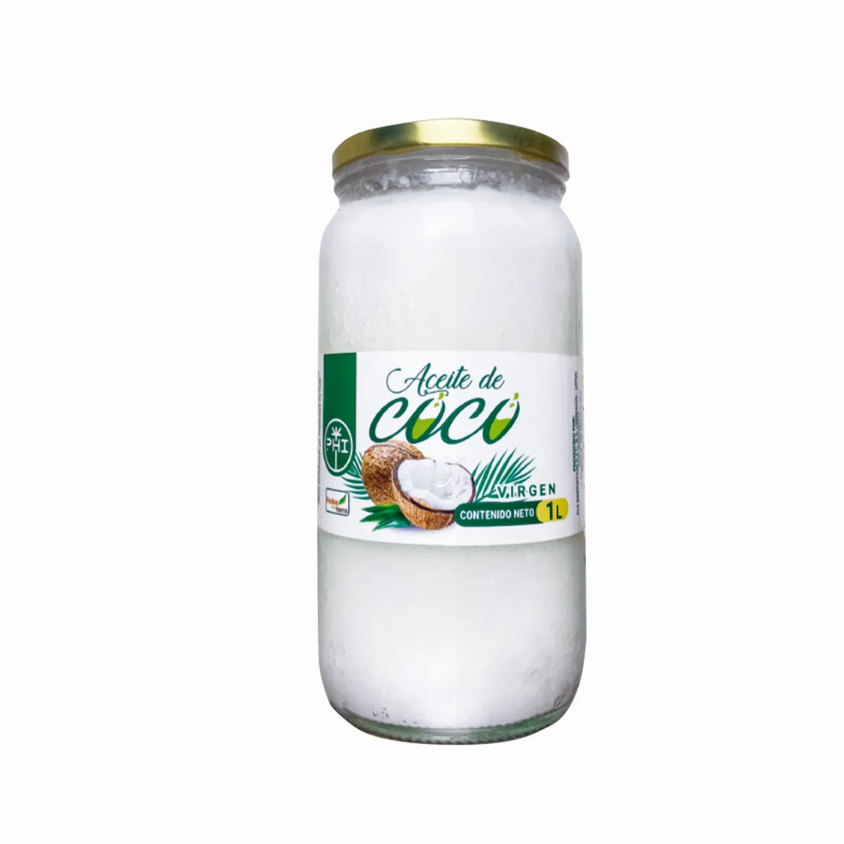 Aceite de coco 1L Phi - Nuna Orgánica