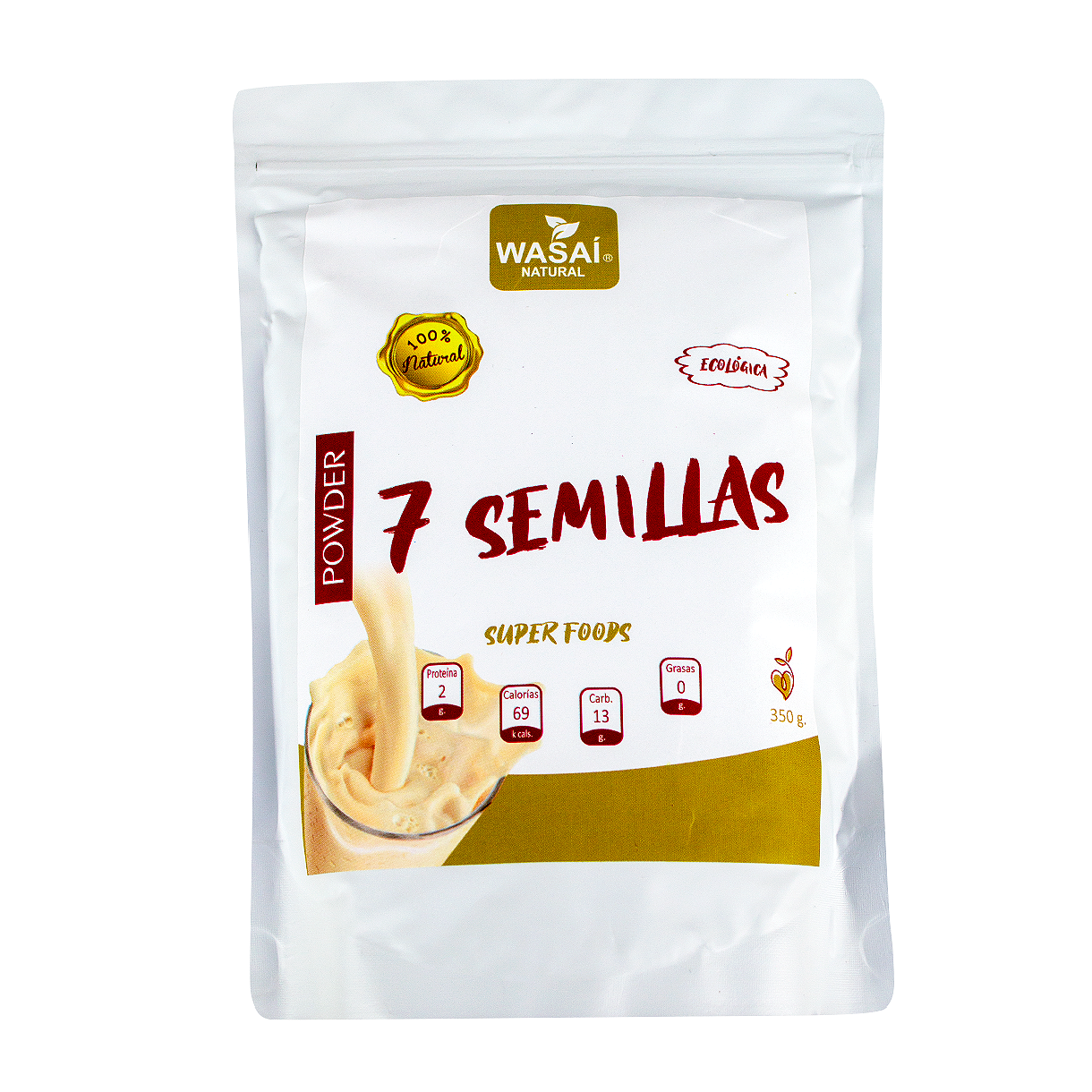 7 semillas 350gr Wasai - Nuna Orgánica